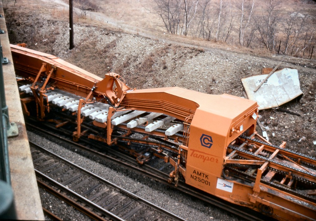 Amtrak Automated Track Equipment